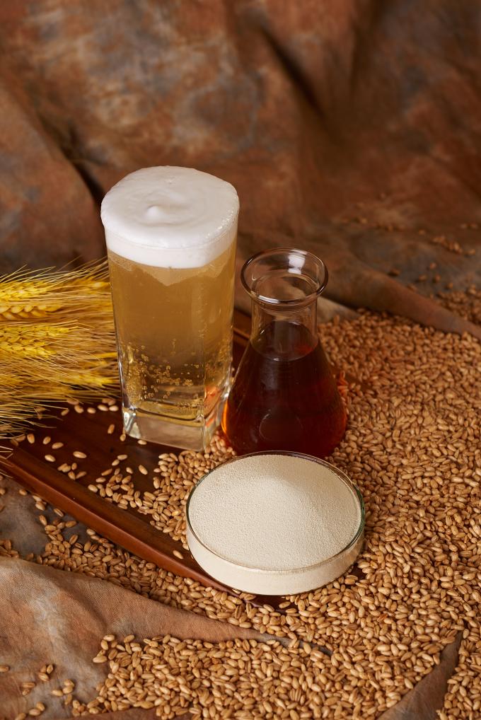 Powder Form Saccharification Process Food Grade Enzymes For Beer Making